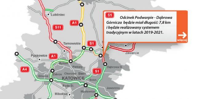 Cała trasa S1 gotowa do 2022 roku. Jest decyzja GDDKiA [MAPA] - - Forsal.pl – Biznes, Gospodarka ...